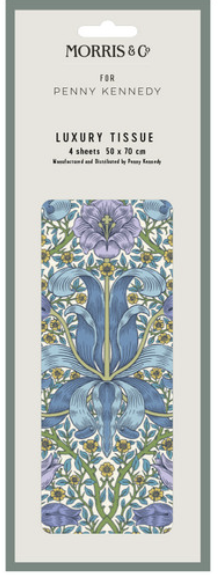 Tissue Paper: Spring Thicket Cobalt – The Johnston Collection