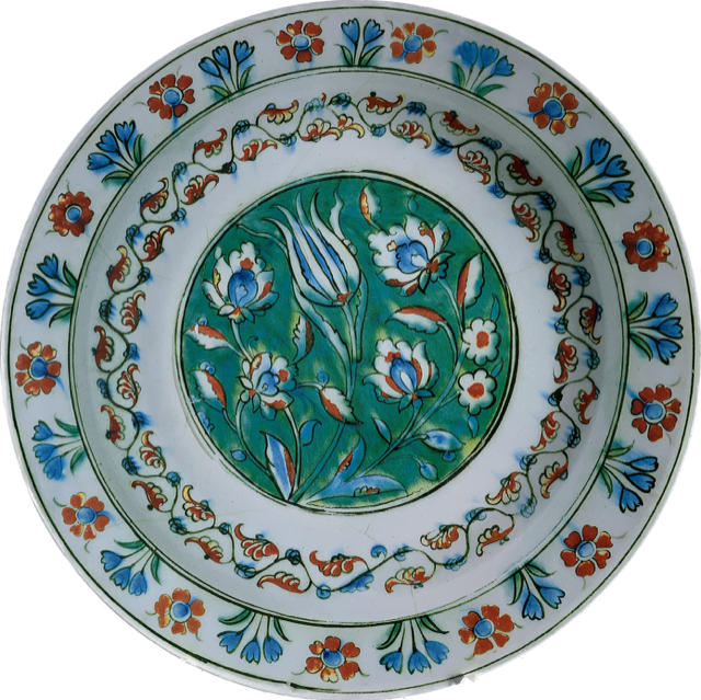 Tin Plate: Ashmolean - Turkish Flowers – The Johnston Collection