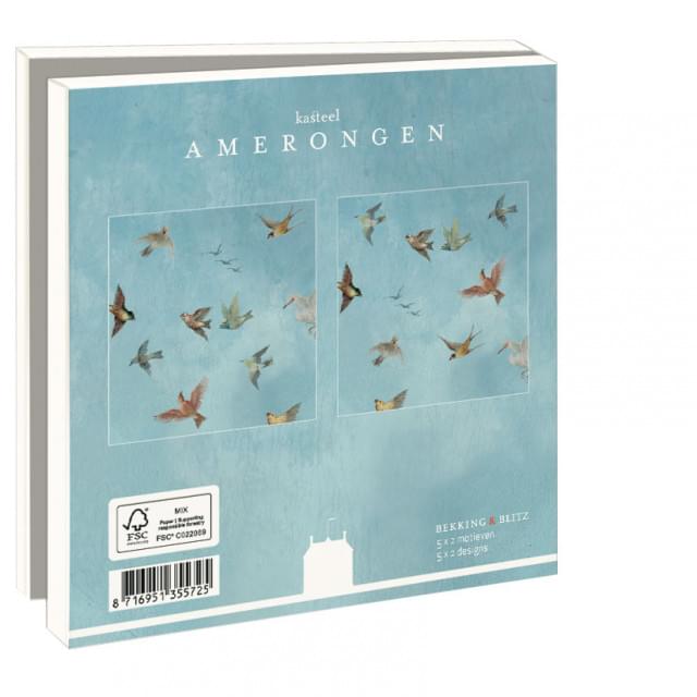 Card Set (Wallet): Birds Ceiling – The Johnston Collection