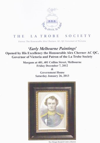 Early Melbourne Paintings – The Johnston Collection