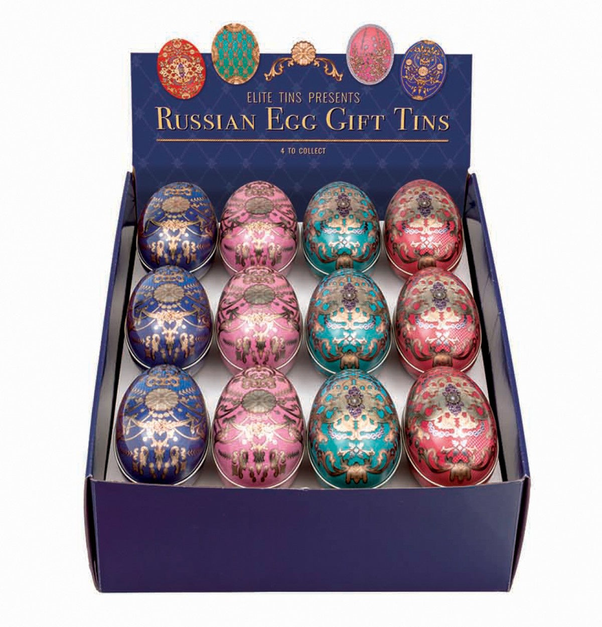 Tin: Russian Egg Tin – The Johnston Collection