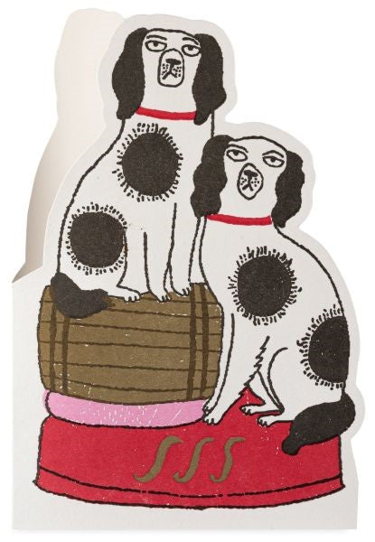 Card: Staffordshire Dogs – The Johnston Collection